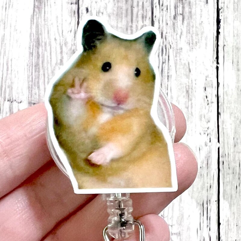 Hamster Peace Sign - Etsy