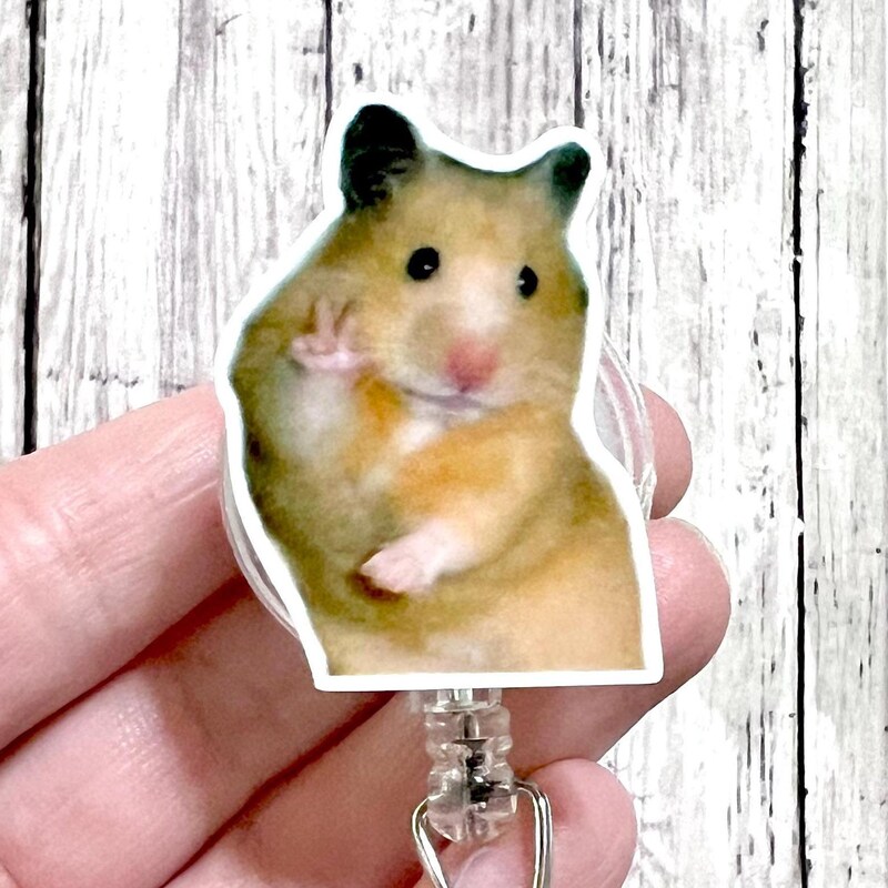Hamster Peace Sign - Etsy