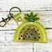Pickle Key Fob, Pickle Snap Tab Embroidery Keychain, Pickle Lover Gift ...
