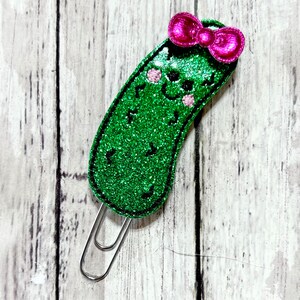Pickle Planner Clip Pickle Feltie Clip, Pickle Planner Paperclip Pickle ...