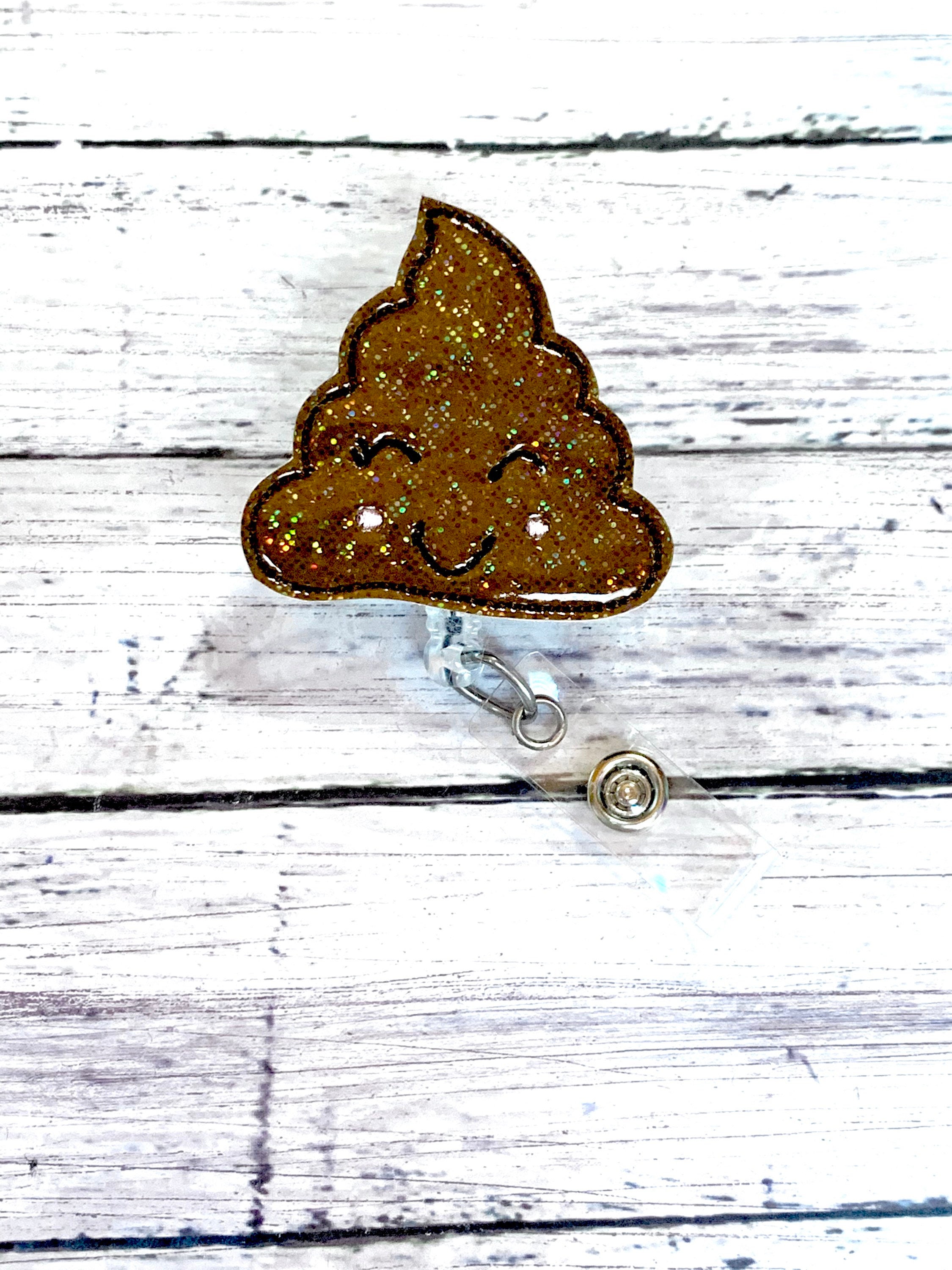 Poop Badge Reel Funny Badge Reel Nurse Badge Reel GI Nurse | Etsy
