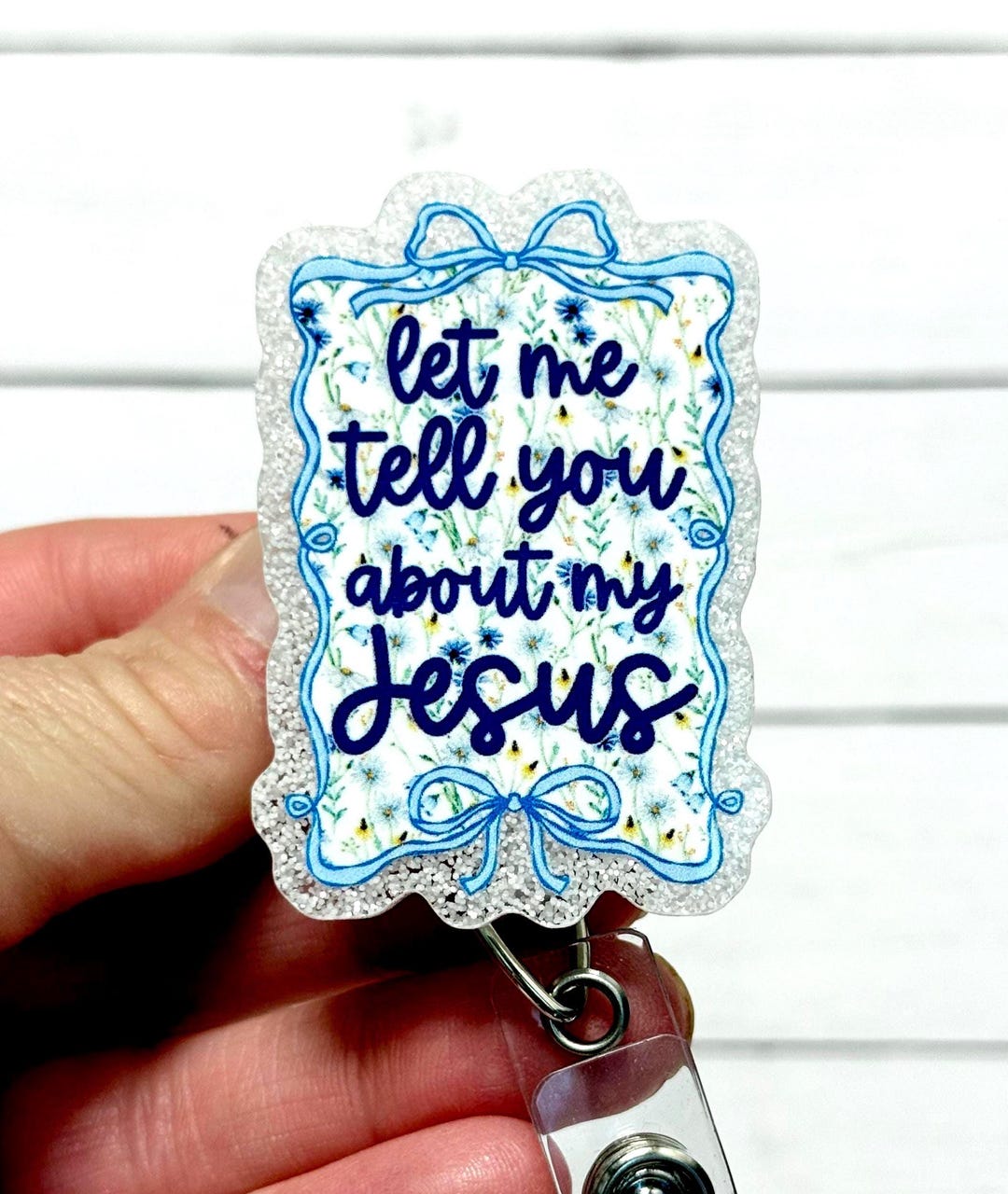 Jesus Badge Reel, Let Me Tell You About My Jesus Badge Holder, About My ...