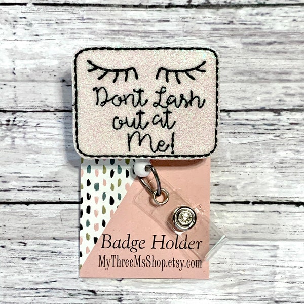 Cute Badge Holder - Etsy
