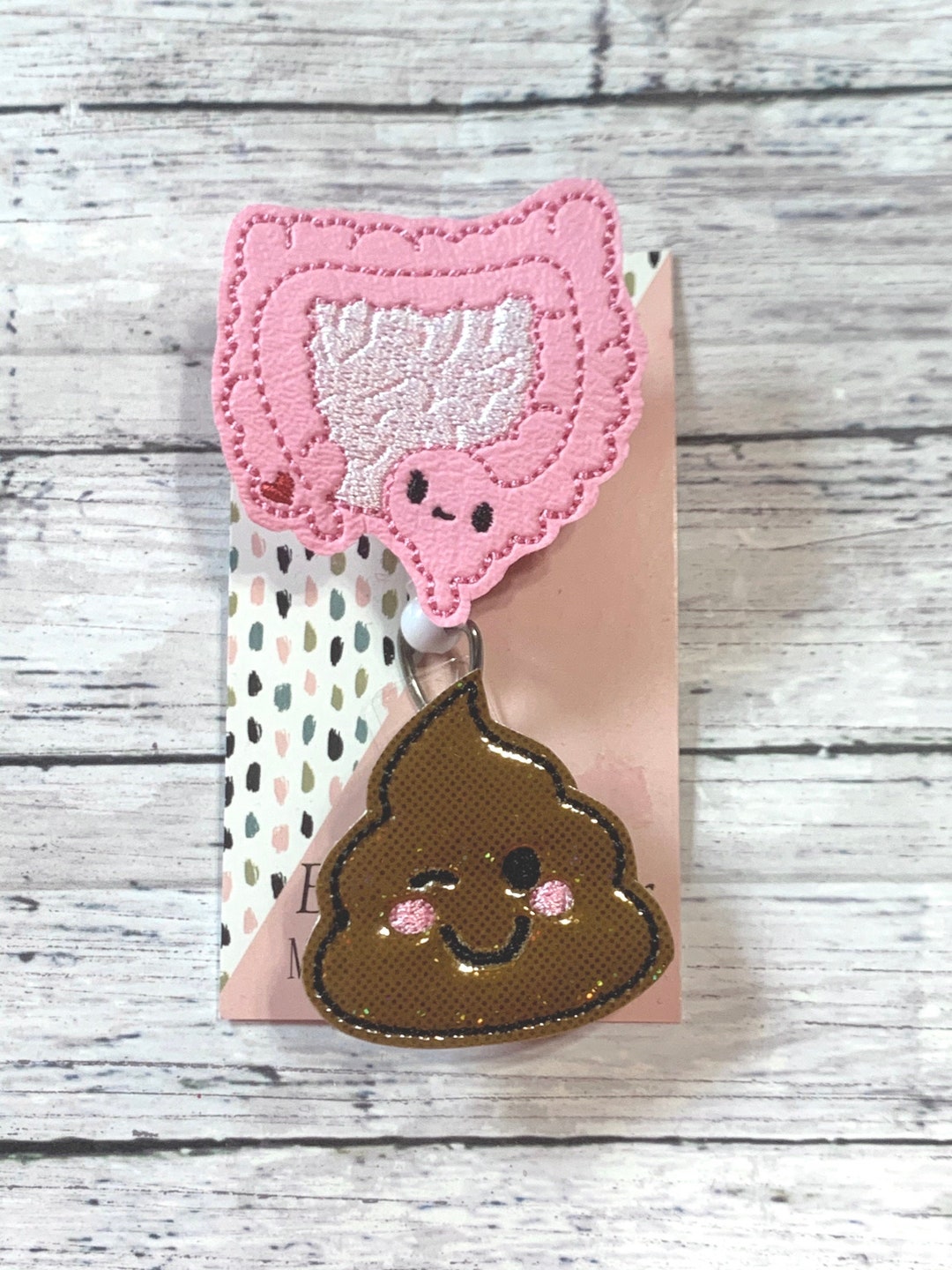 Intestine Badge Reel, Poop Badge Reel, Nurse Badge Holder, Medical ...