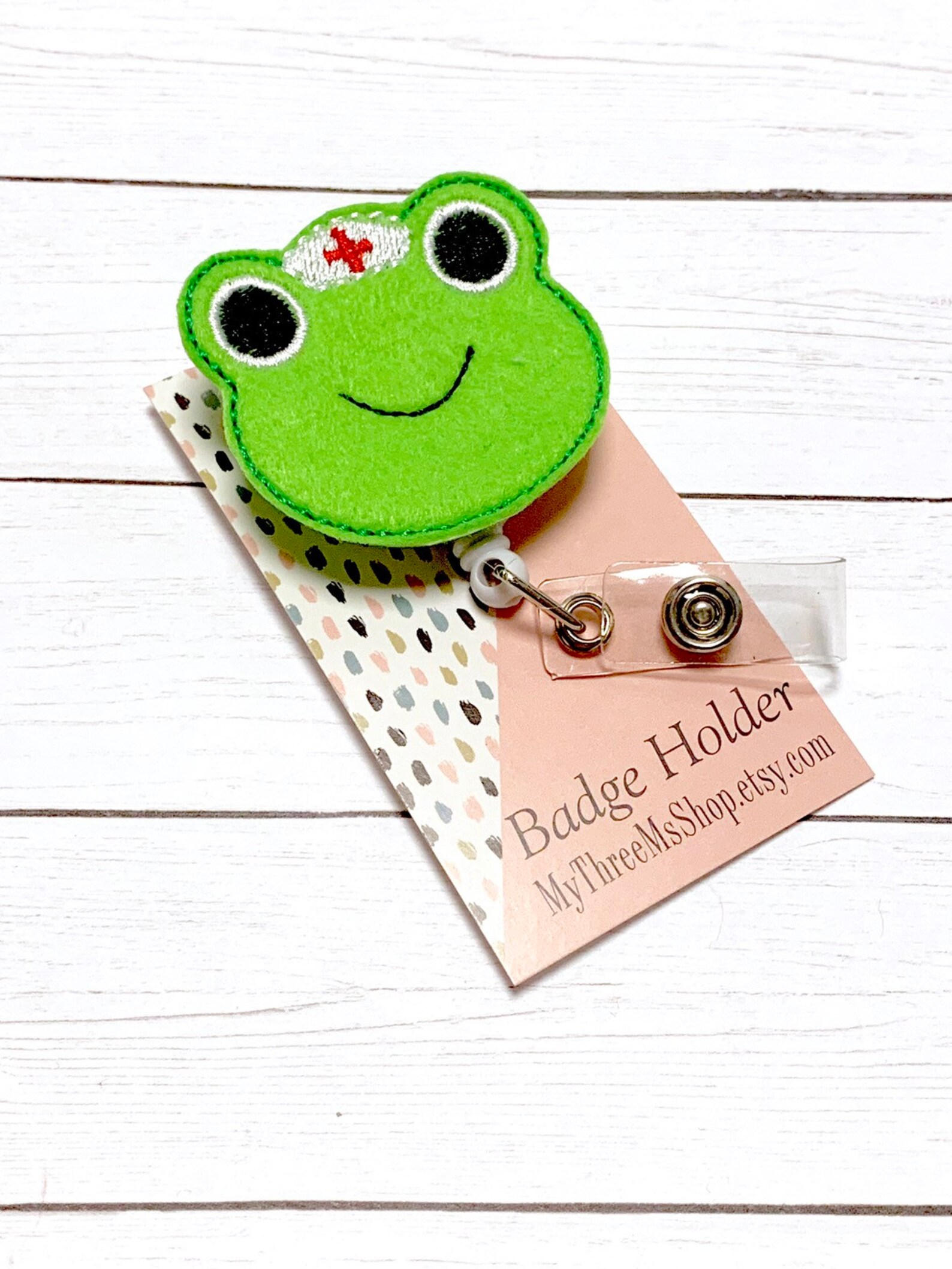 Nurse Frog Badge Reel Frog Badge Reel Frog Nurse Badge | Etsy