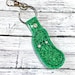 Pickle Key Fob, Pickle Snap Tab Embroidery Keychain, Pickle Lover Gift ...