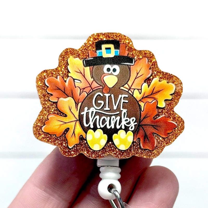 Thanks Giving Badge - Etsy
