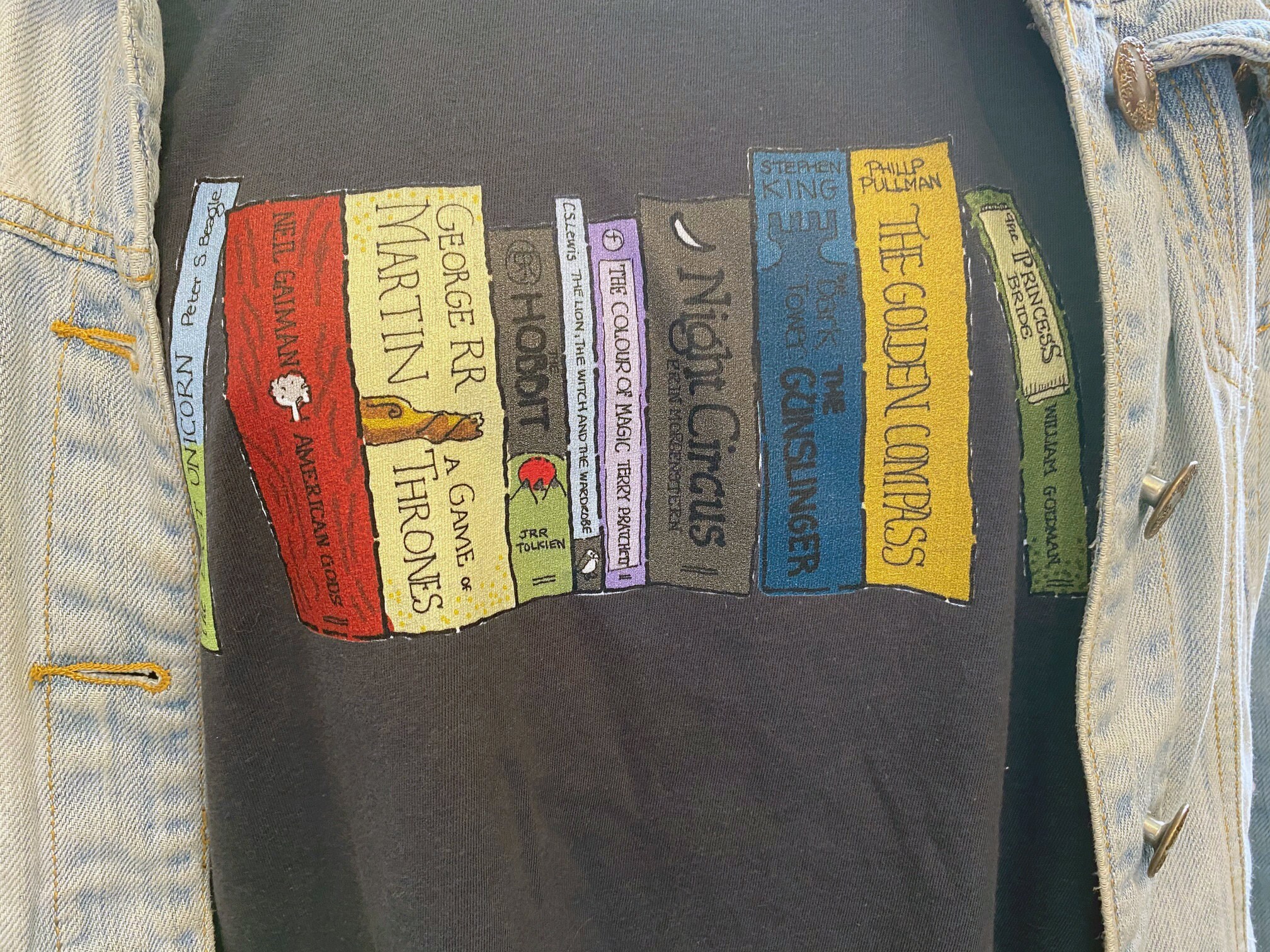 Fantasy T-shirt, Unisex T-shirt, Fantasy Books Tee, Books Tee, Book T ...