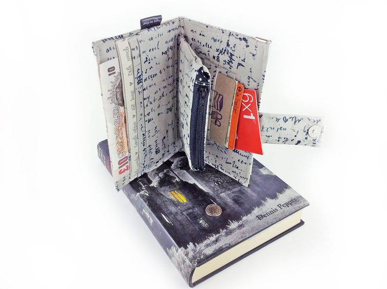 Edgar Allan Poe Wallet, Edgar Allen Poe Coin Wallet, I Love Poe, Gothic ...