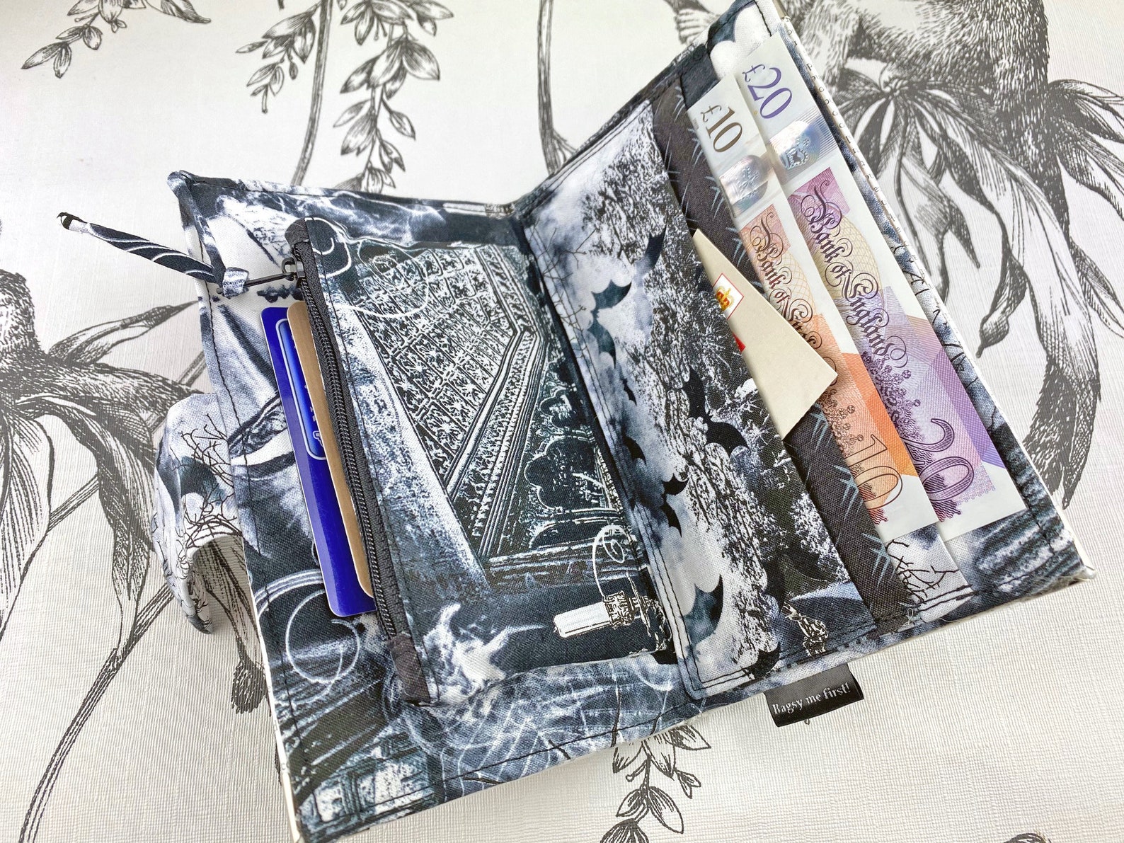 Edgar Allan Poe Wallet, Edgar Allen Poe Coin Wallet, I Love Poe, Gothic ...