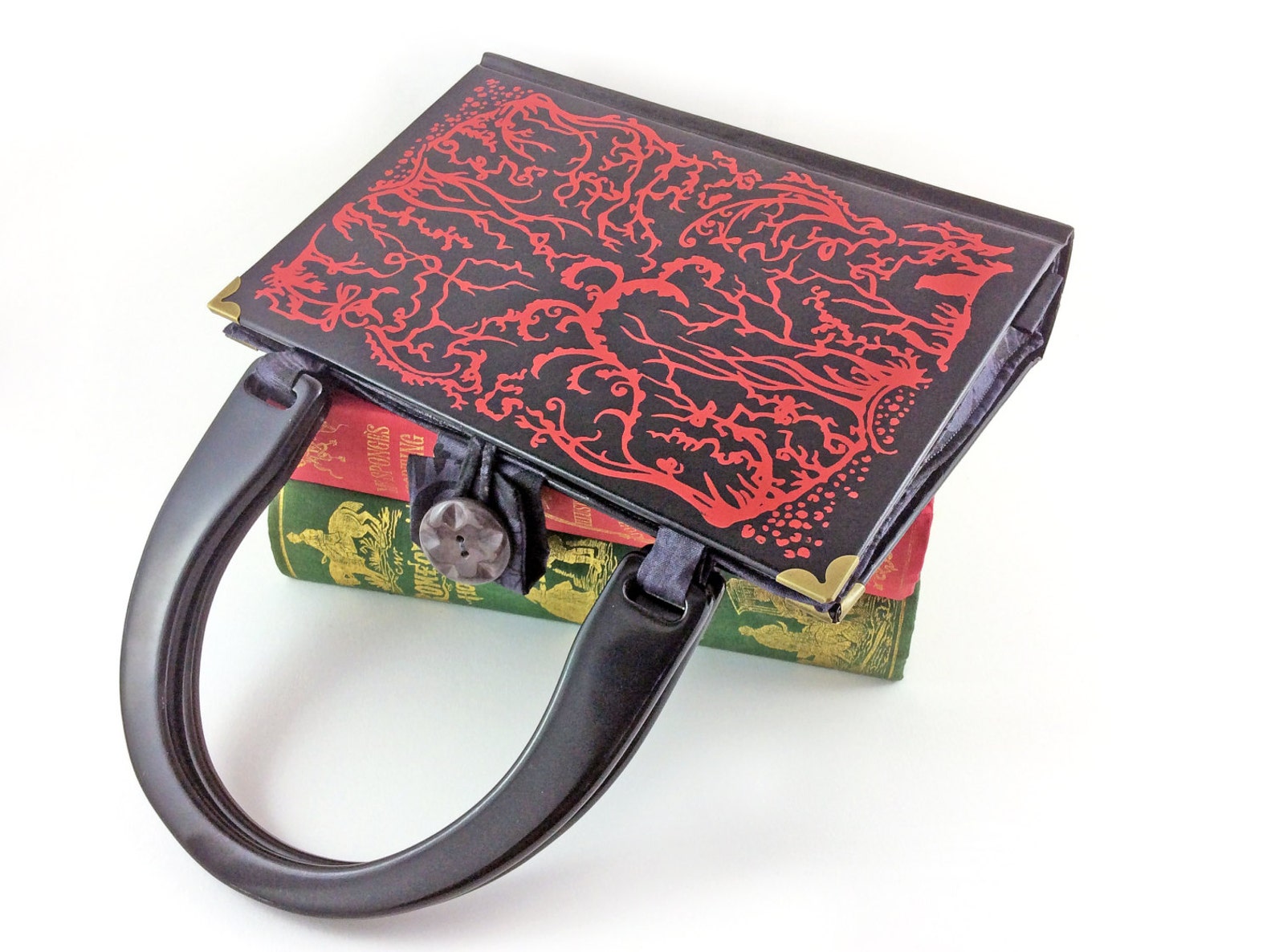 Edgar Allan Poe Handbag Poetry Book Purse Raven Handbag - Etsy UK
