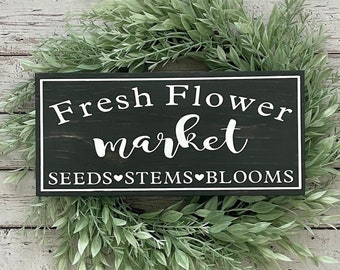 Fresh Market Sign | Etsy