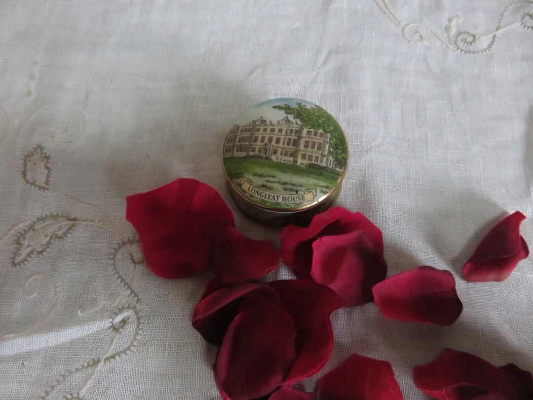 Longleat House/trinket Box/ayshford Fine Bone China/staffordshire China ...