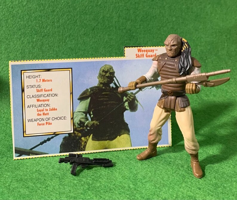 Vintage 1990s Star Wars Action Figures With Original Parts & Cards - Etsy