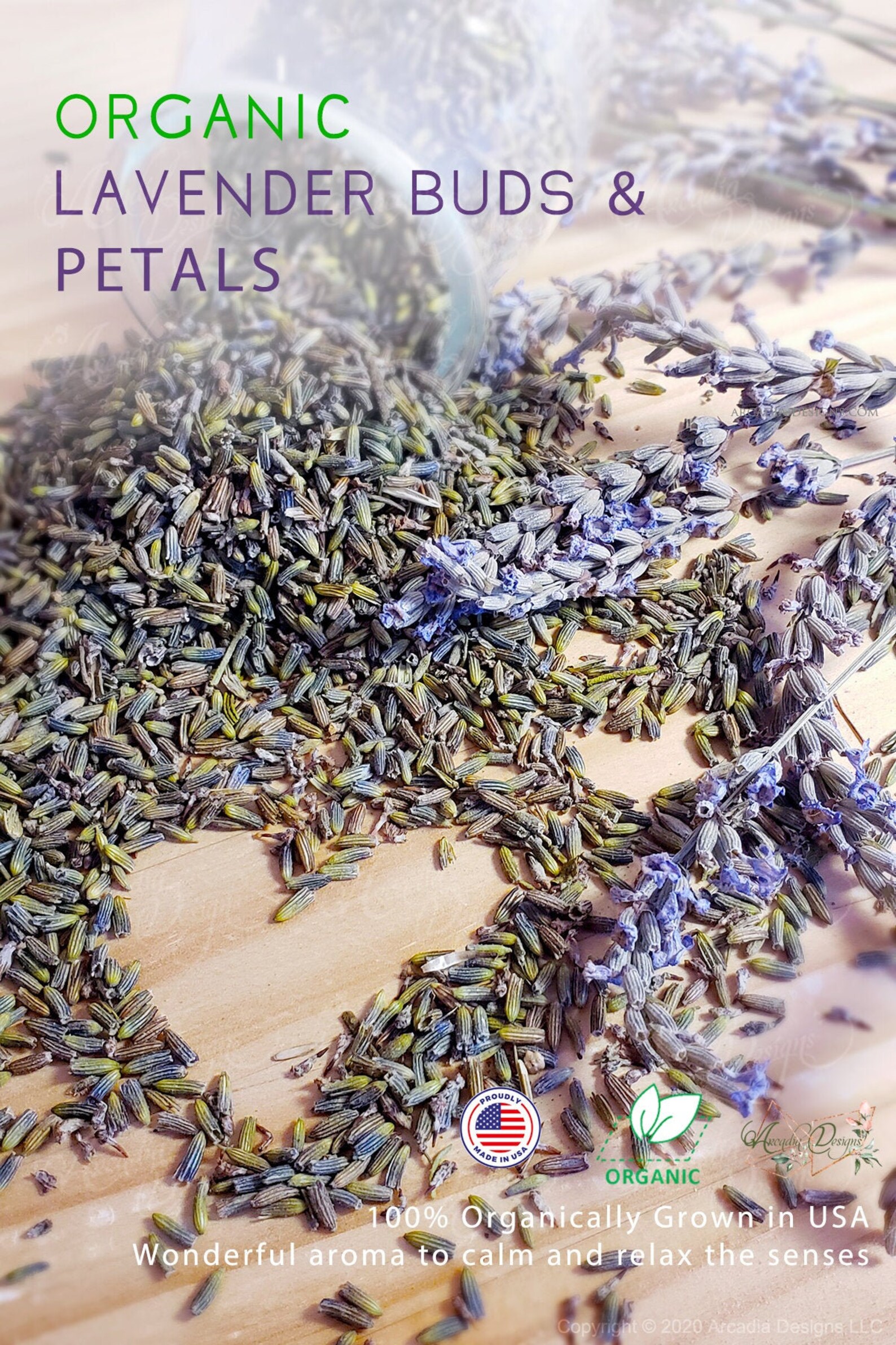 Organic Lavender Buds Natural Dried Loose Lavender Flower - Etsy