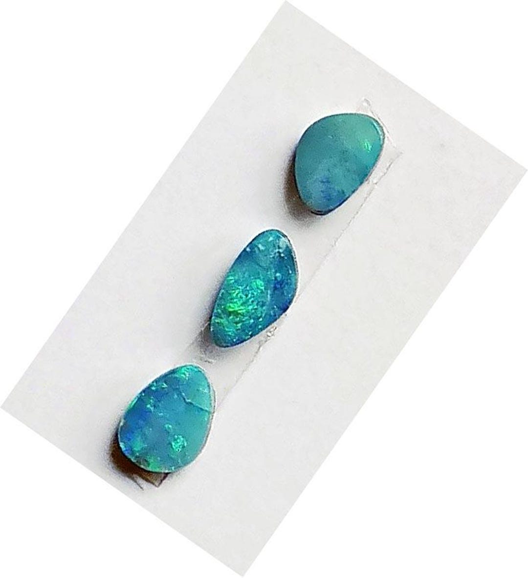 Two Nicely Coloured Freeform Shape Doublet Opals - Etsy