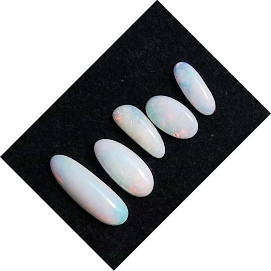 Possibly the Cheapest Opals for a Long Time A Parcel of Five Small Freeform Shape Australian ...