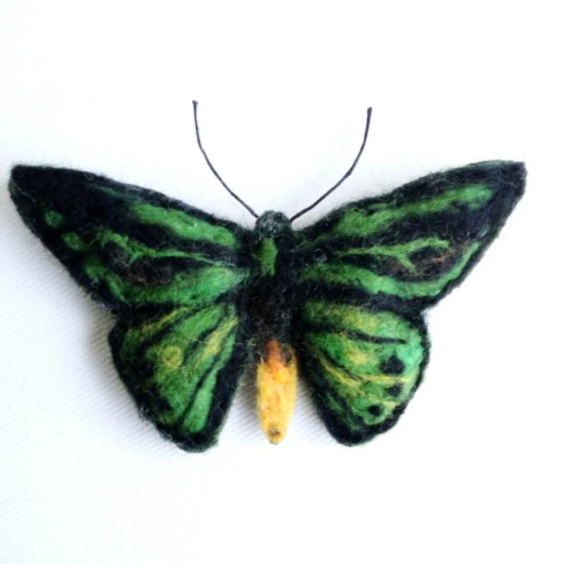 Needle Felted Insects - Etsy Canada