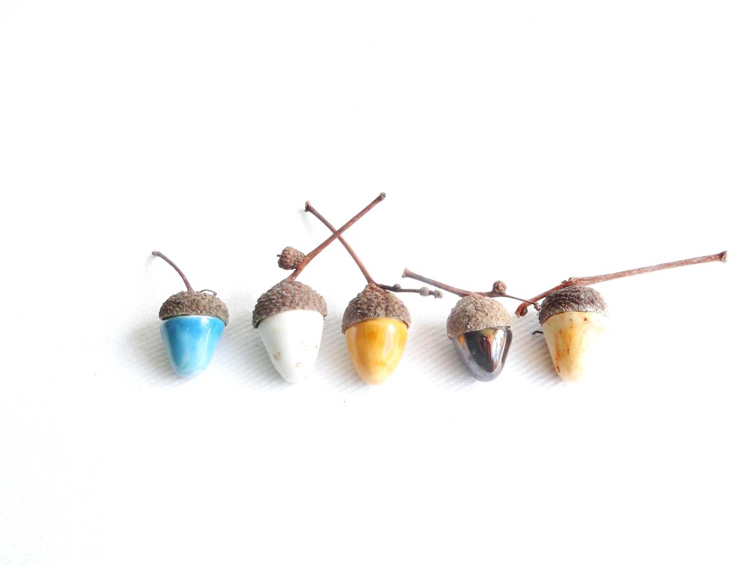 Ceramic Acorn, Acorn, Pottery Acorn , Autumn Decoration - Etsy
