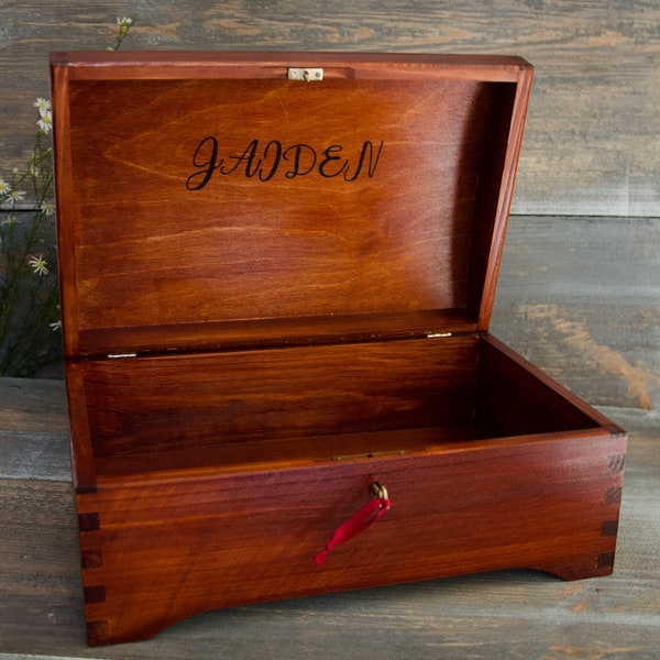 Large Wood Box - Etsy