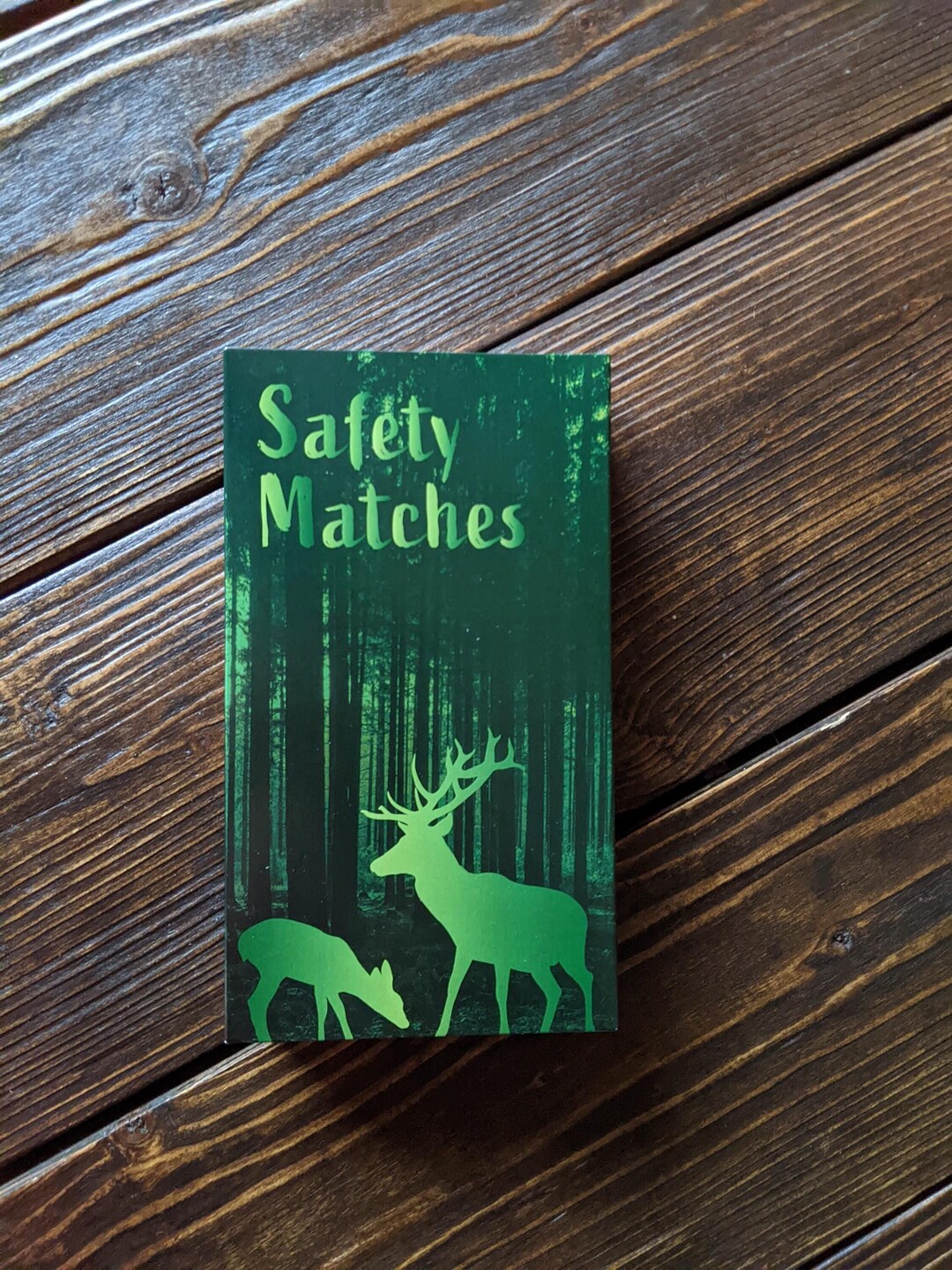 Maxi Long Deer Matches, Decorative Box, Matchsticks, Match, Bison ...