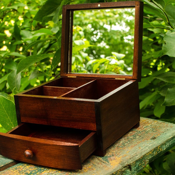 Box With Mirror - Etsy