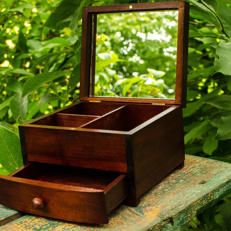 Box With Mirror - Etsy