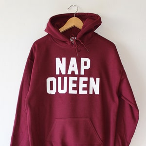 NAP QUEEN Hoodie Hooded Sweatshirt High Quality Water Based Print Soft ...