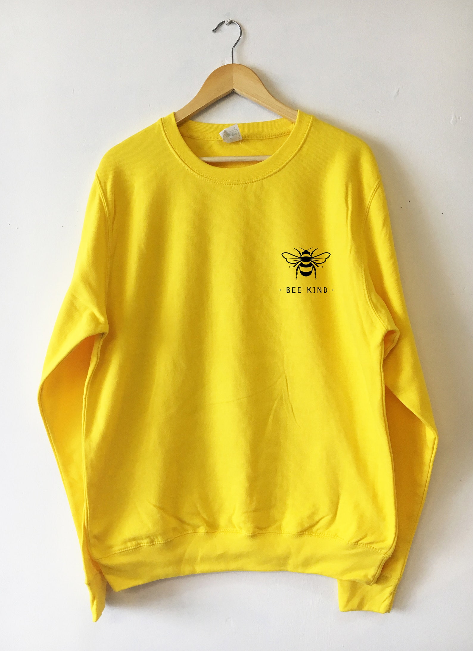 BEE KIND Sweatshirt Sweater Save the Bees Shirt Water Based | Etsy