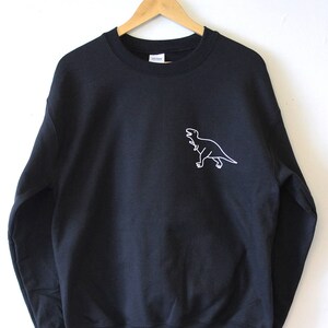Dinosaur Pocket Sweatshirt Sweater Shirt Unisex High Quality WATER ...