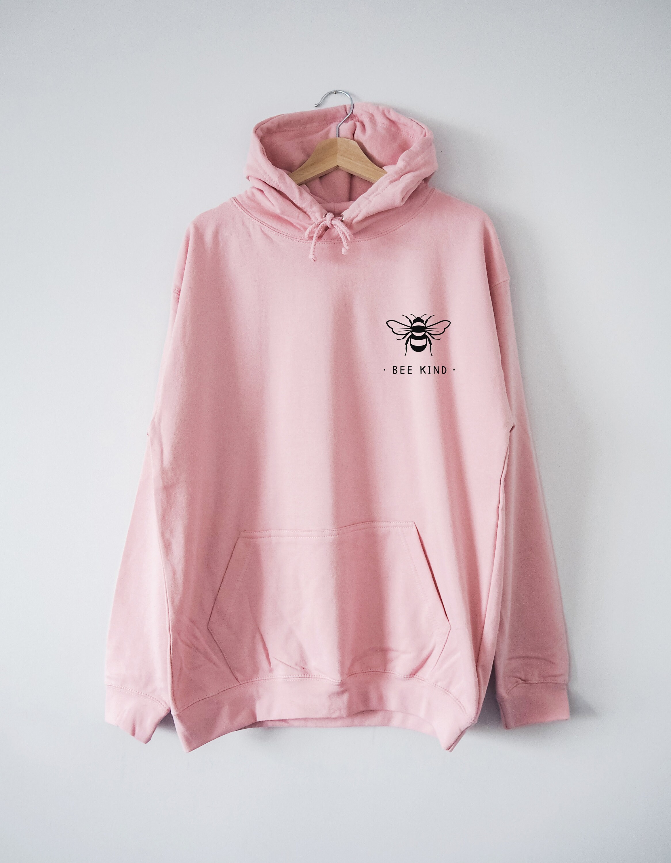 BEE KIND Hoodie Hooded Sweater Sweatshirt, Save the Bees Hoodie, Eco ...