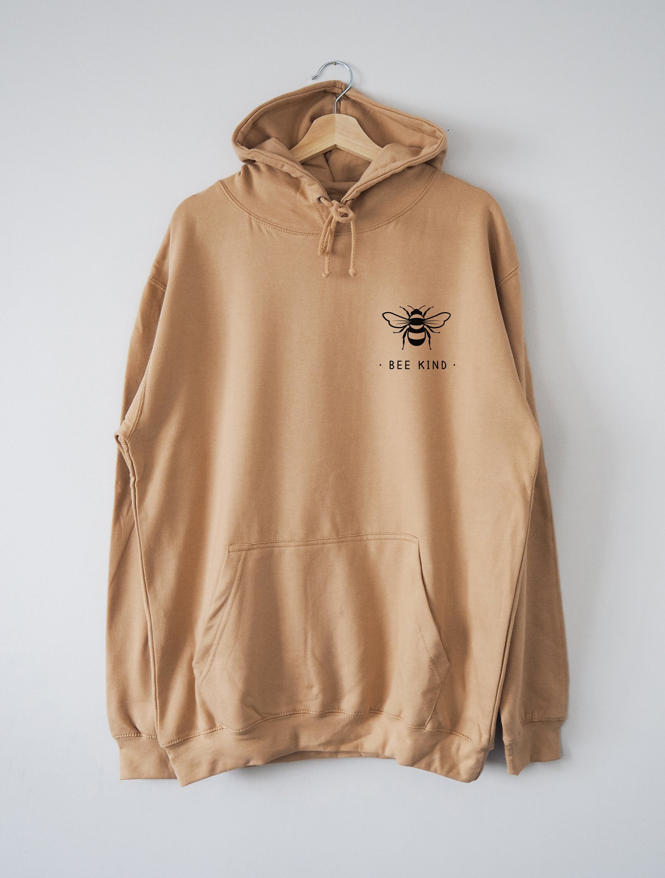 BEE KIND Hoodie Hooded Sweater Sweatshirt, Save the Bees Hoodie, Eco ...