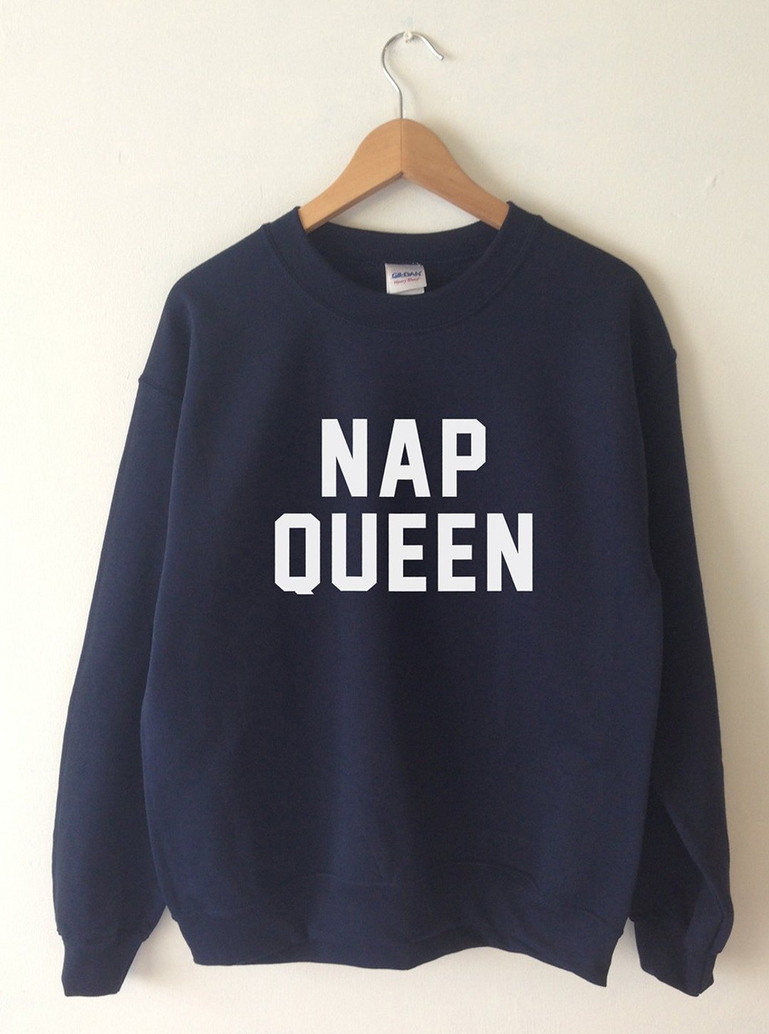 Nap Queen Sweatshirt Sweater Jumper High Quality WATER BASED PRINT ...