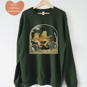 Frog and Toad Sweatshirt Sweater, *lifetime Guarantee on Print ...