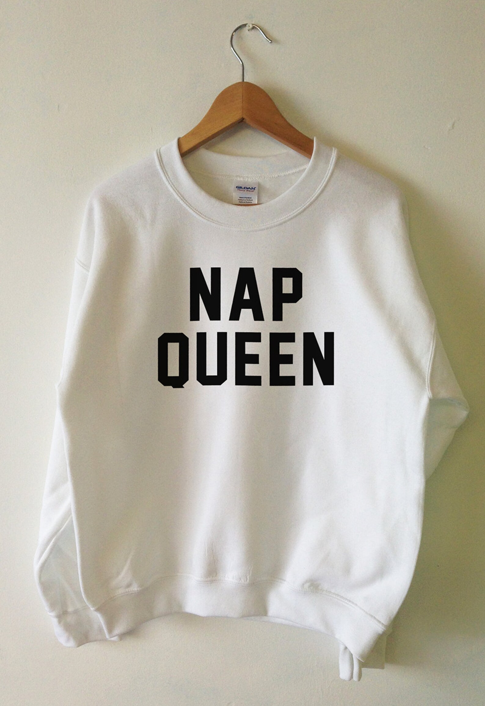 Nap Queen Sweatshirt Sweater Jumper High Quality WATER BASED PRINT ...