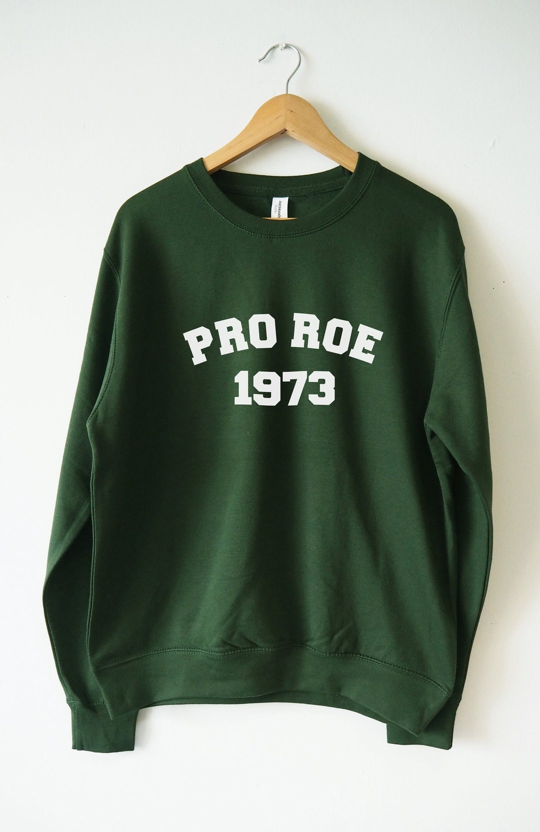 PRO ROE Sweatshirt 1973 Sweatshirt Unisex Pro Choice Sweatshirt Roe V ...