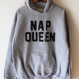 NAP QUEEN Hoodie Hooded Sweatshirt High Quality Water Based Print Soft ...