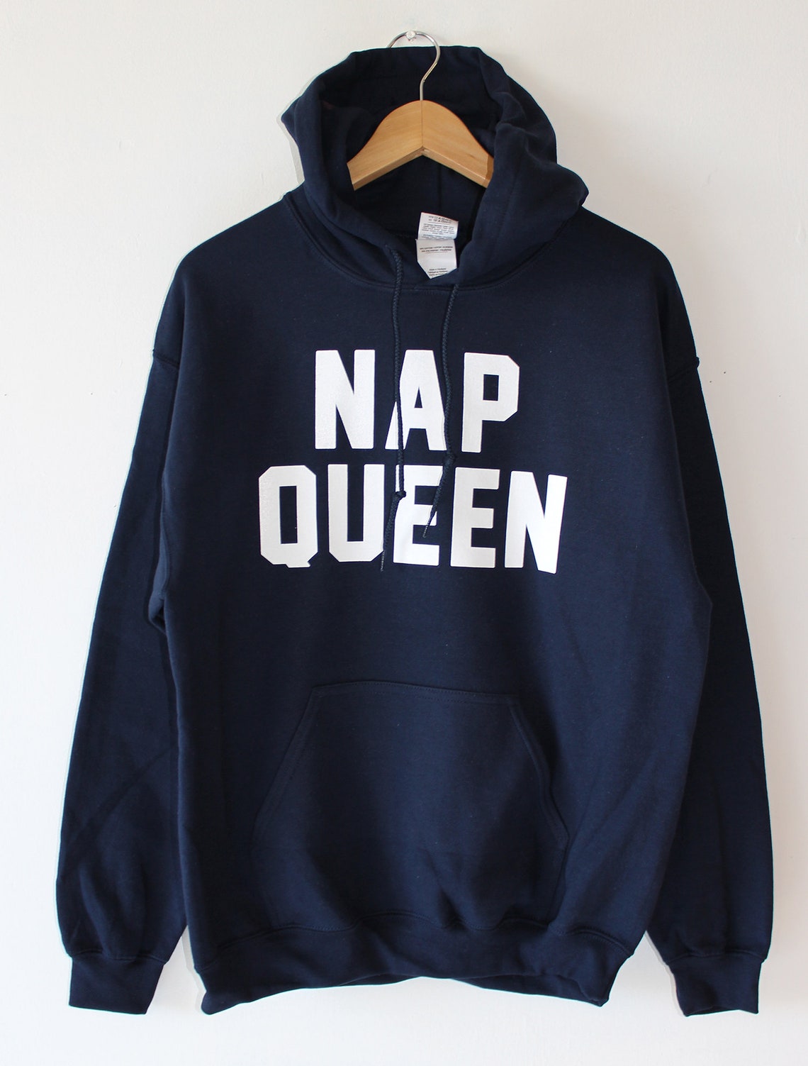 NAP QUEEN Hoodie Hooded Sweatshirt High Quality Water Based Print Soft ...