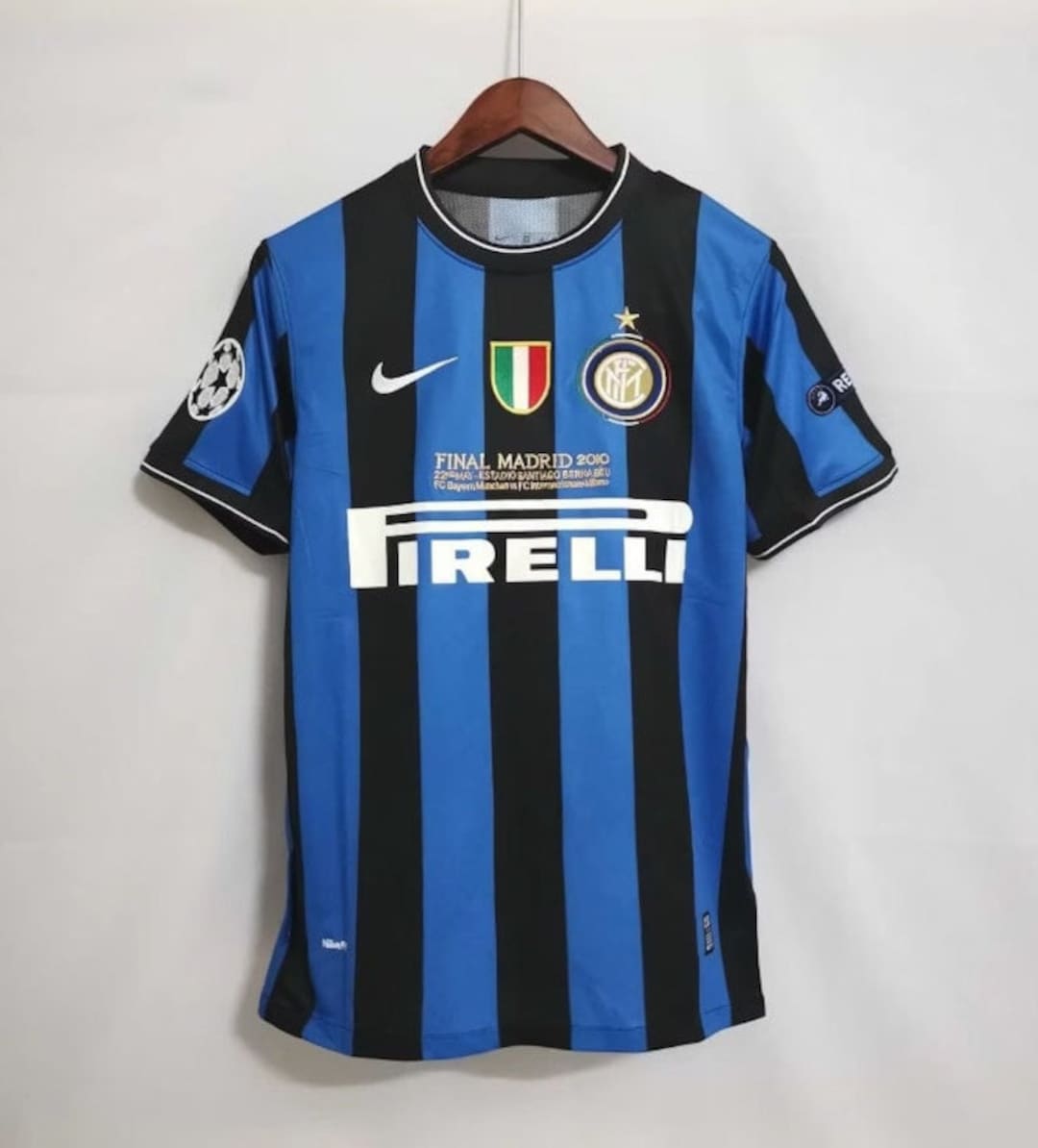 Inter Milan 2010 UCL Final Home Retro Football Shirt Inter Milan Retro ...