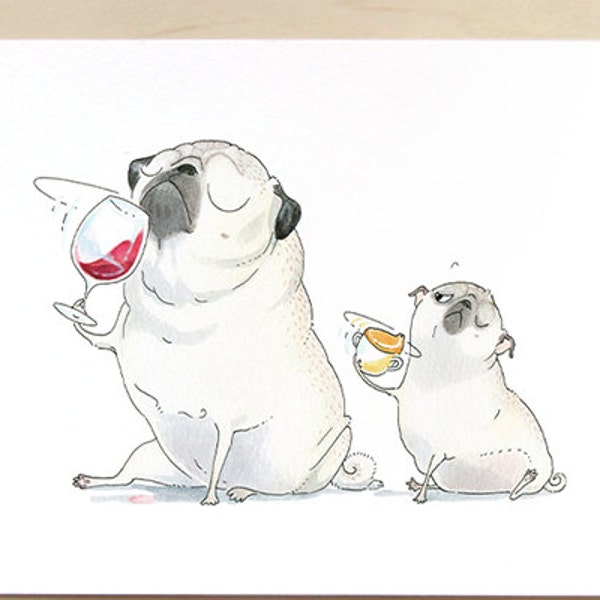 Pug 1 Unique Whimsical Paper Mache Dog Sculpture Custom - Etsy Canada