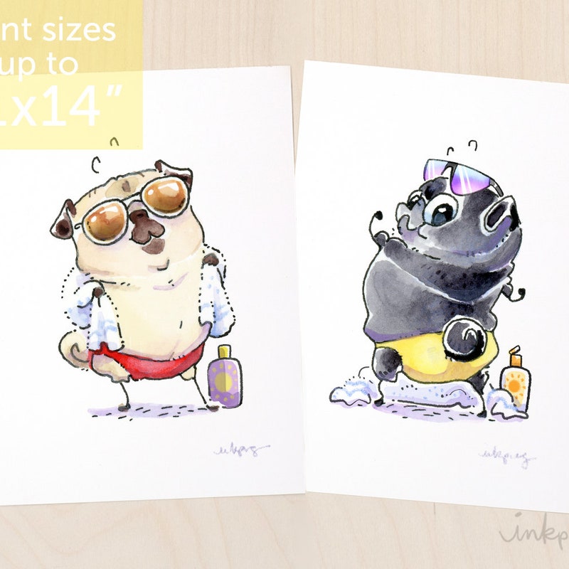 Inkpug - Etsy