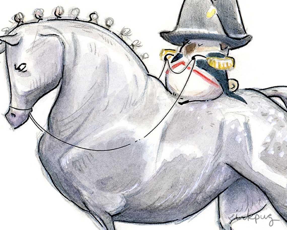 Pugpoleon Napoleon Pug Emperor of the World Funny Pug | Etsy