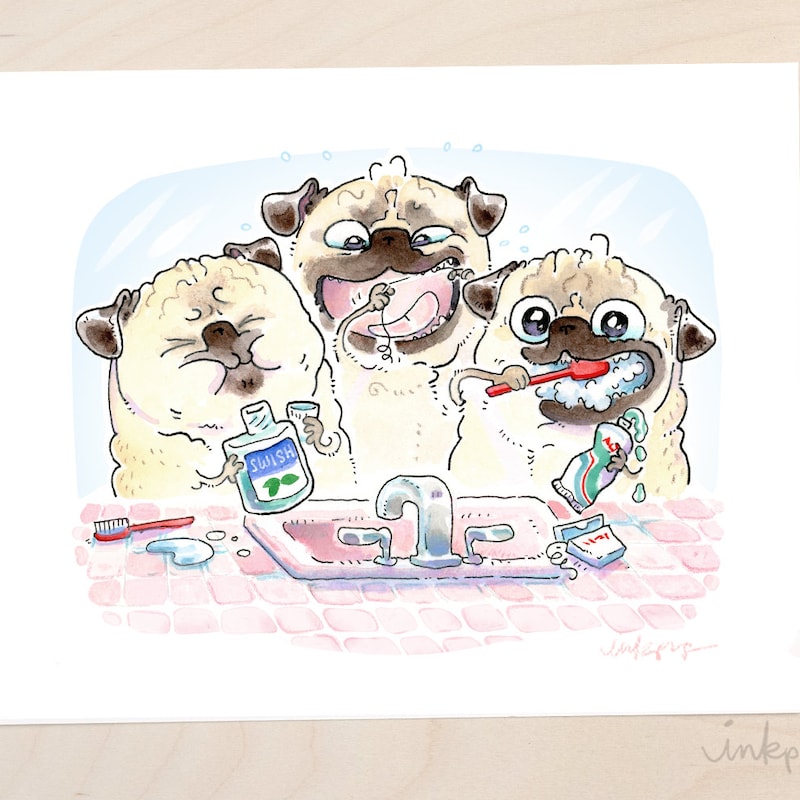 Inkpug - Etsy