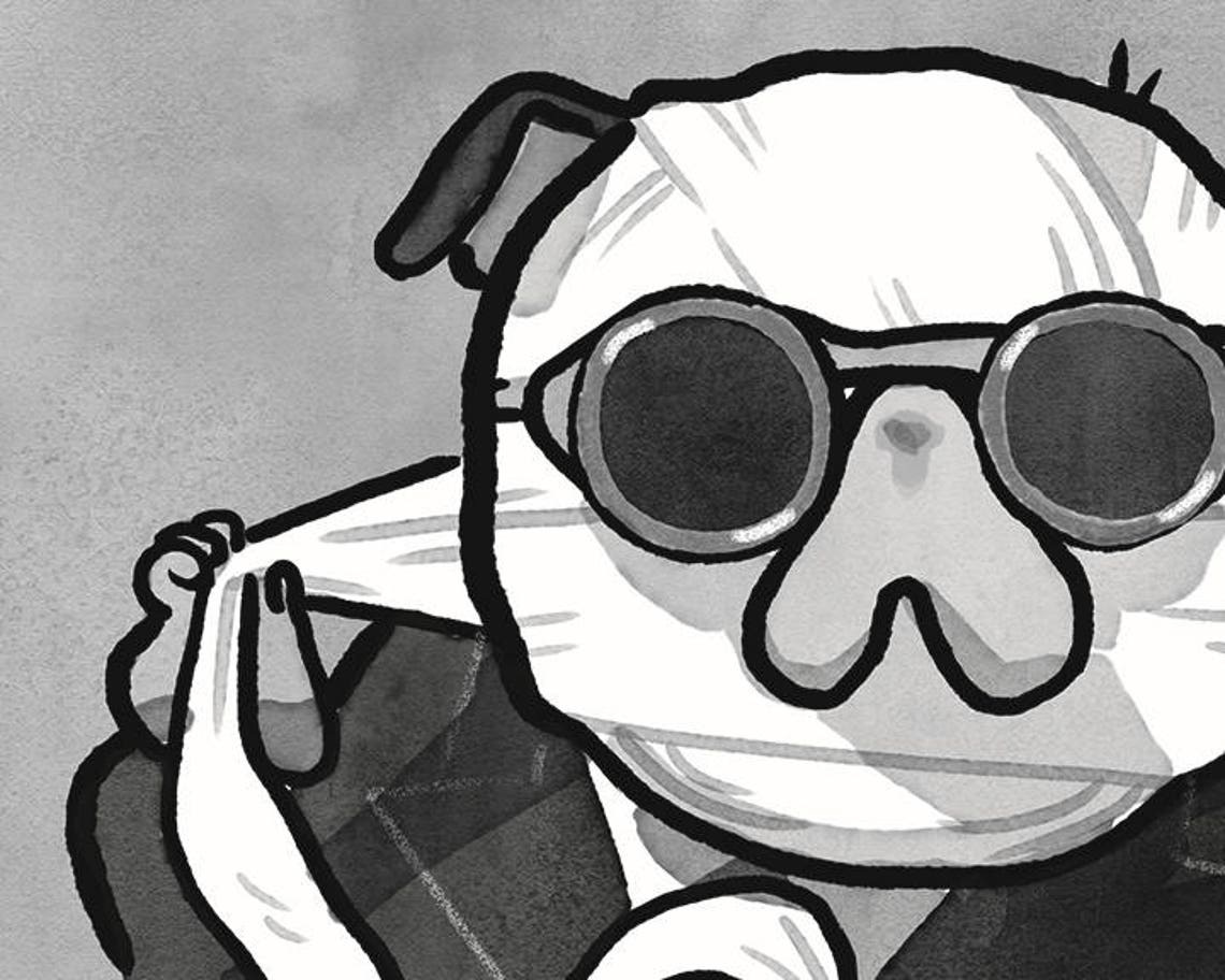 Creature Feature Halloween Pug Prints Classic Monster Movie - Etsy