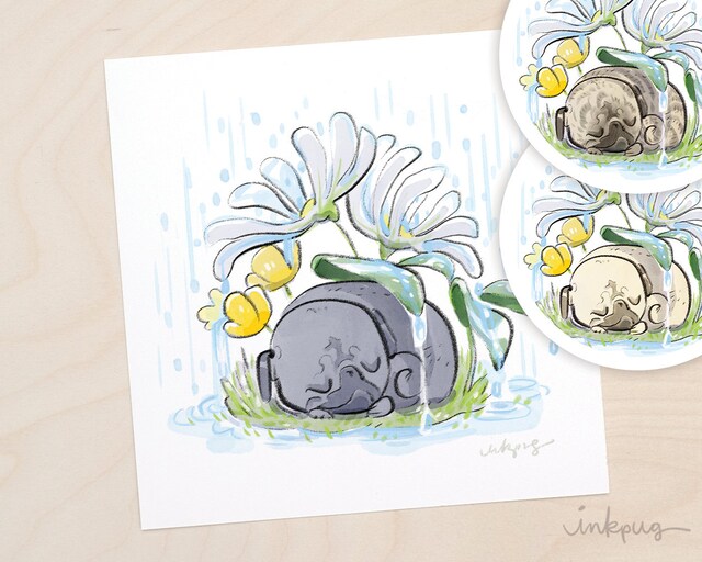 Inkpug - Etsy