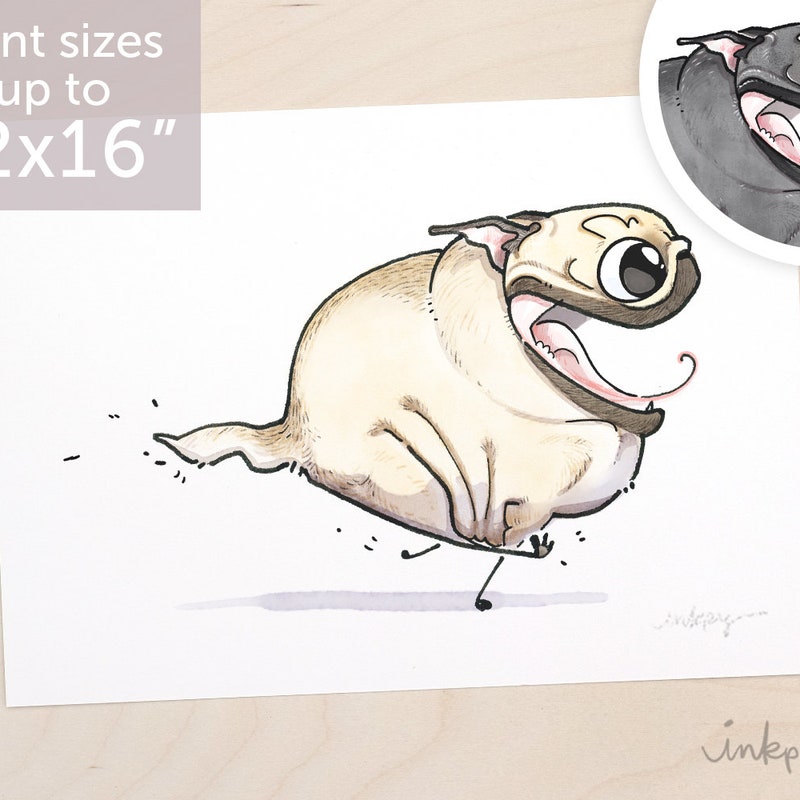 Inkpug - Etsy