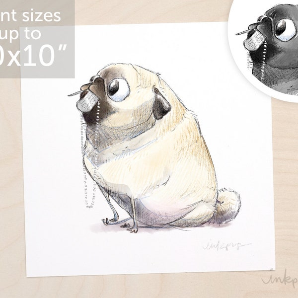 Inkpug - Etsy