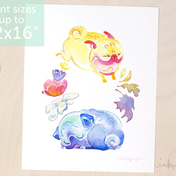 Inkpug - Etsy