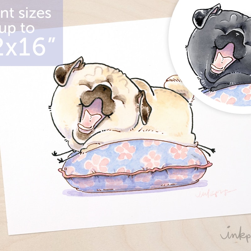 Inkpug - Etsy