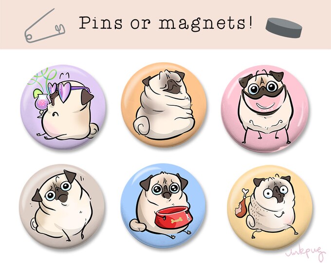 Inkpug - Etsy UK